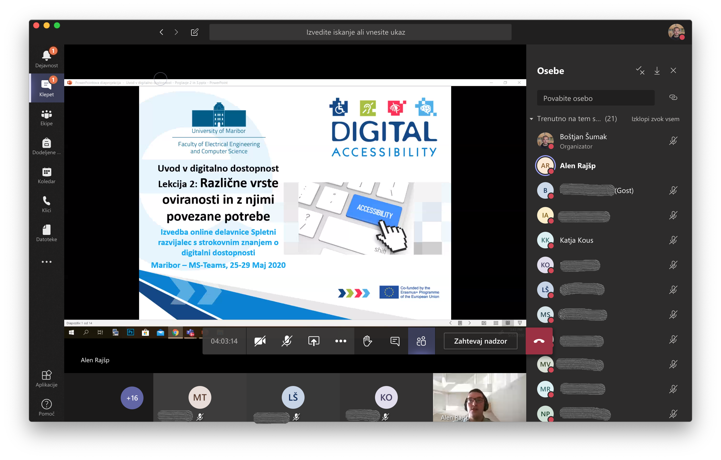 Pilot workshop “Web developer with knowledge of digital accessibility ...